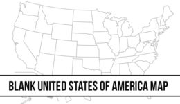 Blank United States of America Map Worksheet - Your Home Teacher