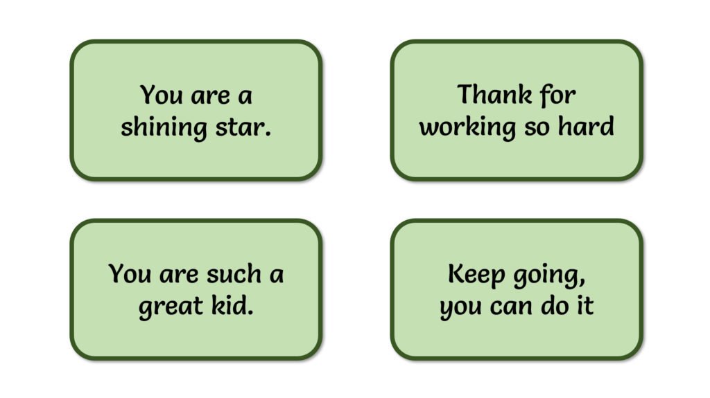 100 Positive and encouraging words for kids - Your Home Teacher
