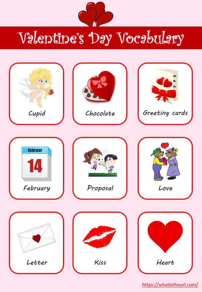 Valentine’s Day Vocabulary - Your Home Teacher
