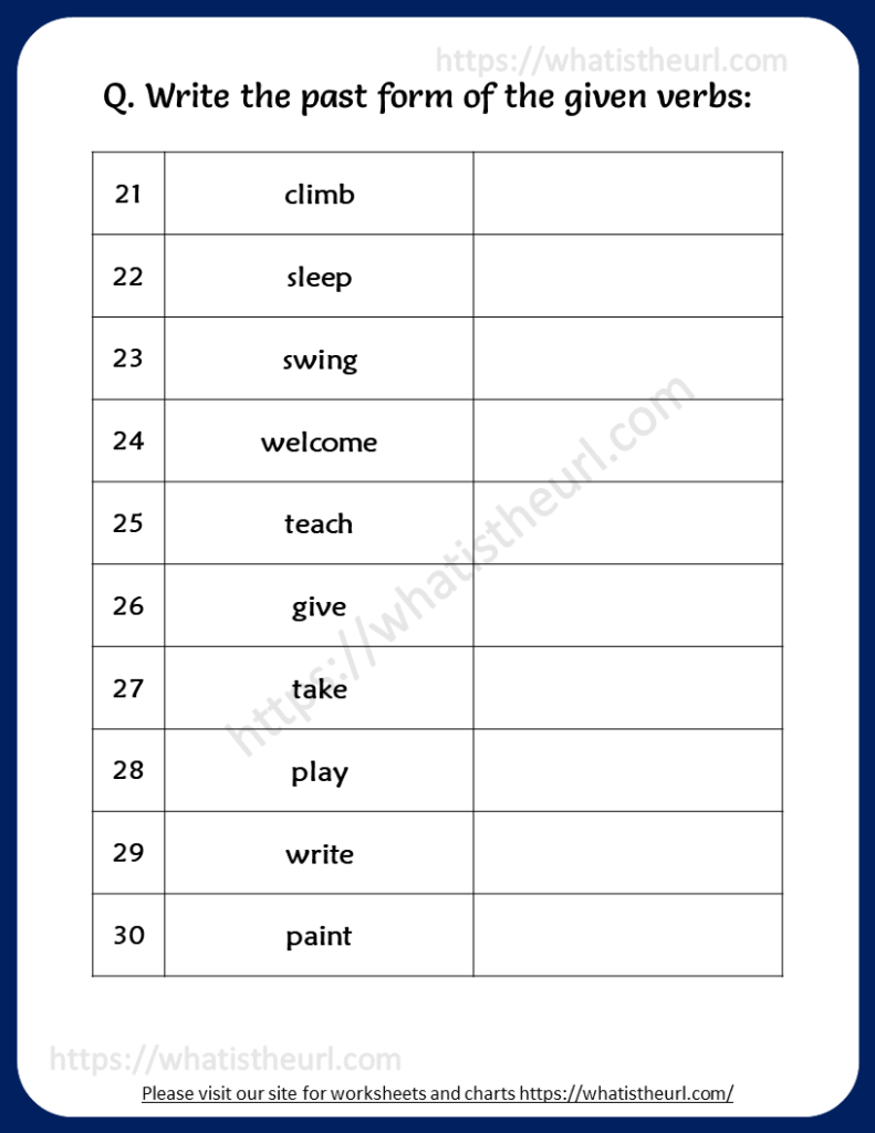 Convert Present Tense Into Past Tense Worksheets Your Home Teacher Convert Present Tense Into Past Tense Worksheets Your Home Teacher