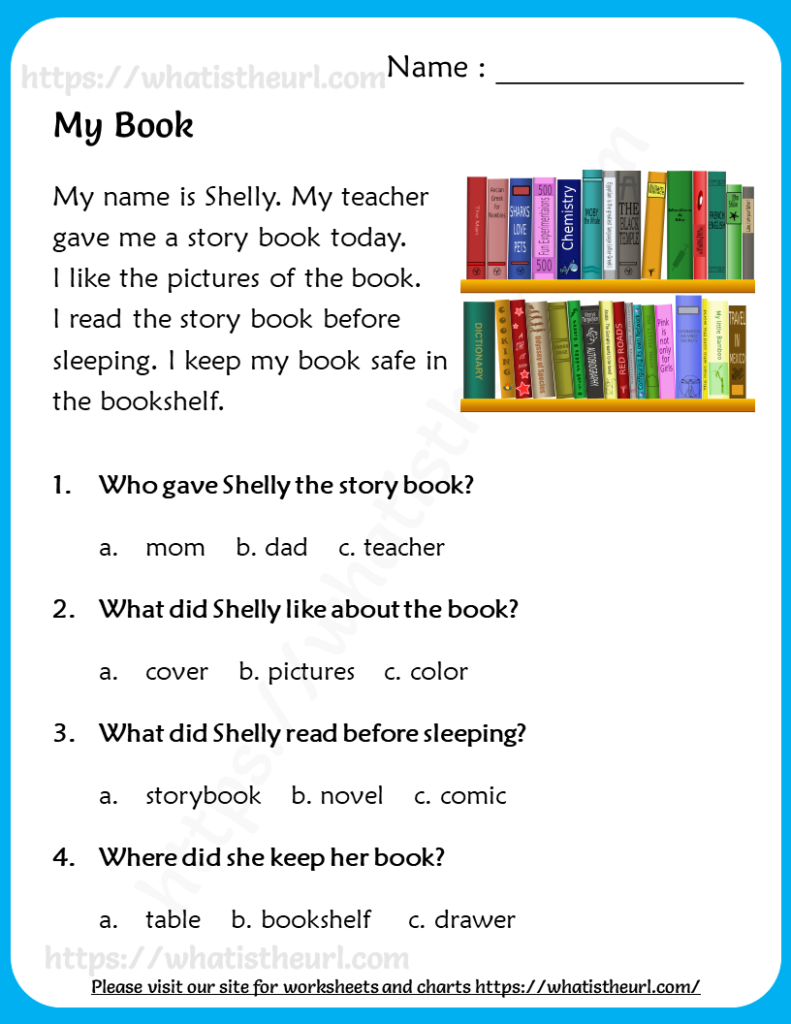 Reading Comprehension for Grade 2 - Your Home Teacher
