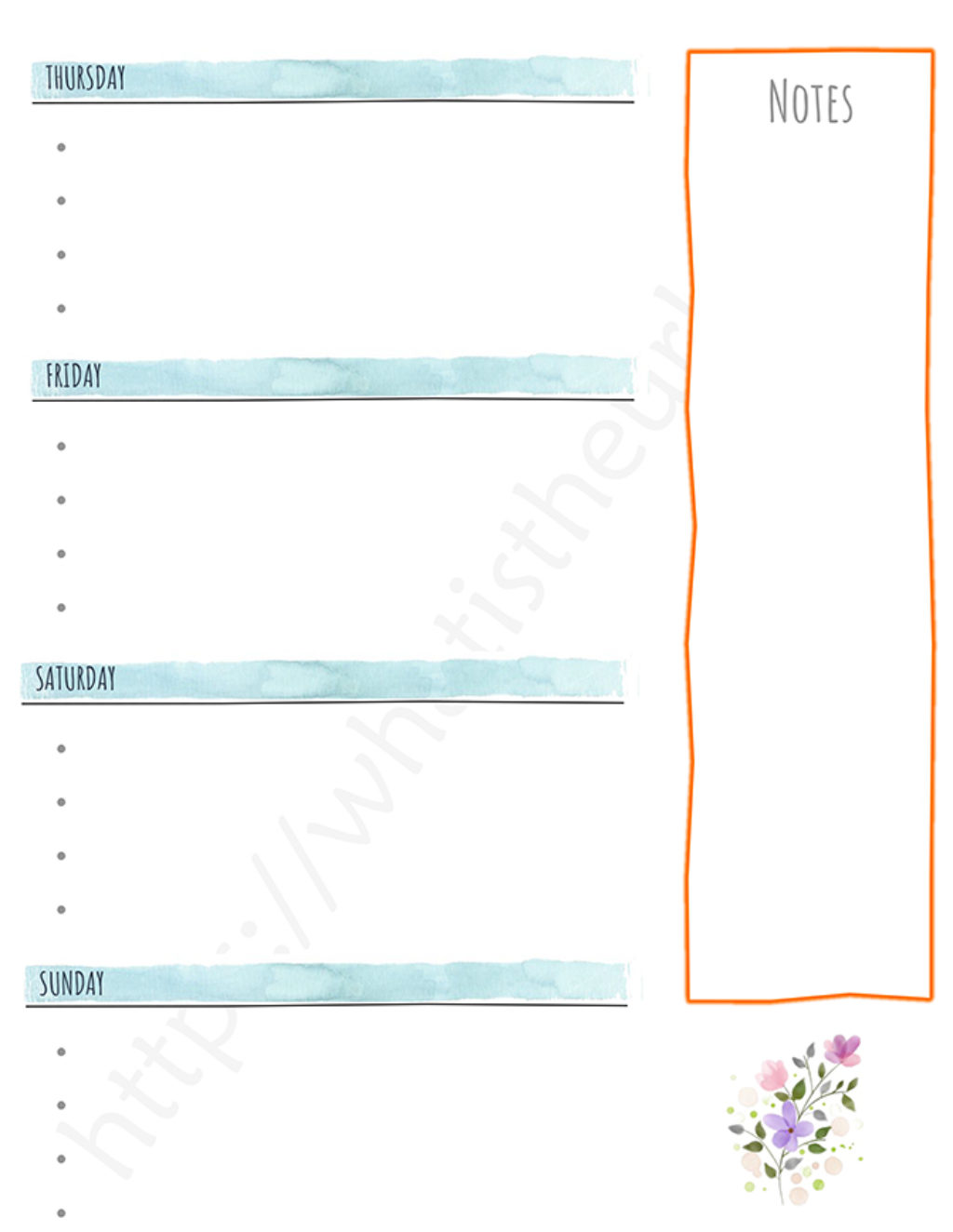 August Month Monthly Journal Printable - Your Home Teacher