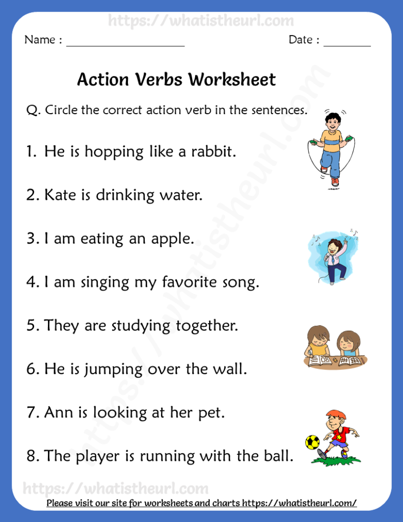 Action Verbs Worksheets For Grade 1 Your Home Teacher Action Verbs Worksheets For Grade 1 Your Home Teacher
