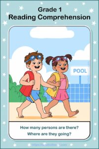 Free Reading Comprehension for Grade 1 - Your Home Teacher
