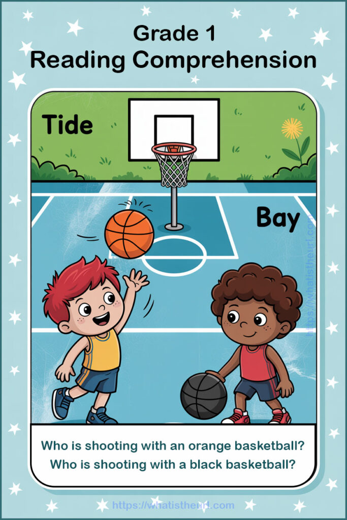 Free Reading Comprehension for Grade 1 - Your Home Teacher