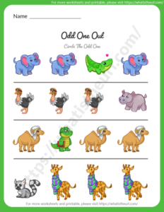 Kindergarten Worksheets Bundle - Your Home Teacher