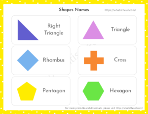 Shapes Flashcards - Your Home Teacher
