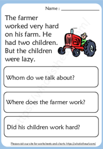 Reading Comprehension Passages for Grade 2 – Exercise 27 - Your Home ...
