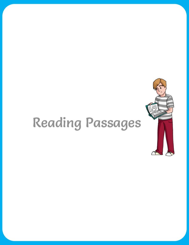 Reading Passages 1 Your Home Teacher Reading Passages 1 Your Home Teacher