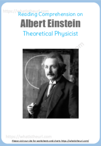 Albert Einstein, Theoretical Physicist - Reading Comprehension - Your ...