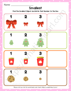 Find the smallest object - Exercise 19 - Your Home Teacher