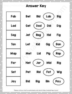 Circle the Rhyming Words Worksheet - Exercise 4 - Your Home Teacher
