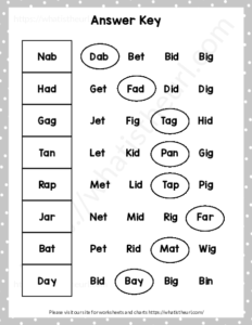 Circle the Rhyming Words Worksheet - Exercise 5 - Your Home Teacher