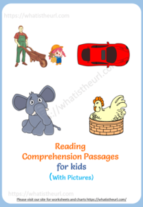 Reading Comprehension for kids - Exercise 51 - Your Home Teacher
