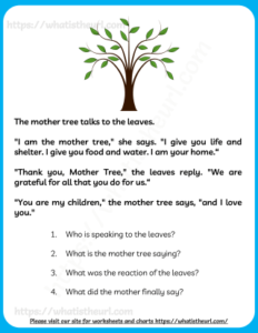 Wind and Rain - Reading Comprehension Passages - Your Home Teacher