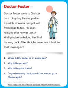 Tommy, Doctor, Clock, the King and the Queen - reading comprehension ...