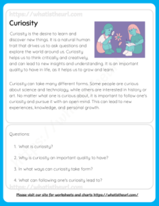 Qualities of a student-Reading Comprehension for Grade 3 - Your Home ...