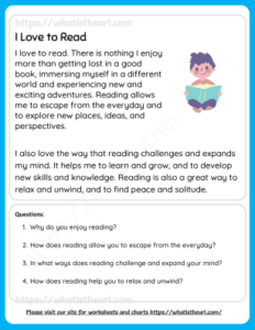 A bird on a tree - Reading comprehension for Grade 3 - Your Home Teacher