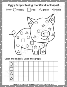 Piggy Graph - Seeing the World in Shapes - Your Home Teacher