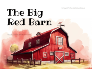 The Big Red Barn - Reading comprehension for KG - Your Home Teacher