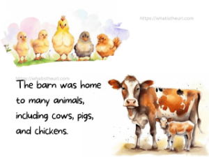 The Big Red Barn - Reading comprehension for KG - Your Home Teacher