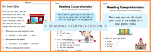 Reading Comprehension - Your Home Teacher